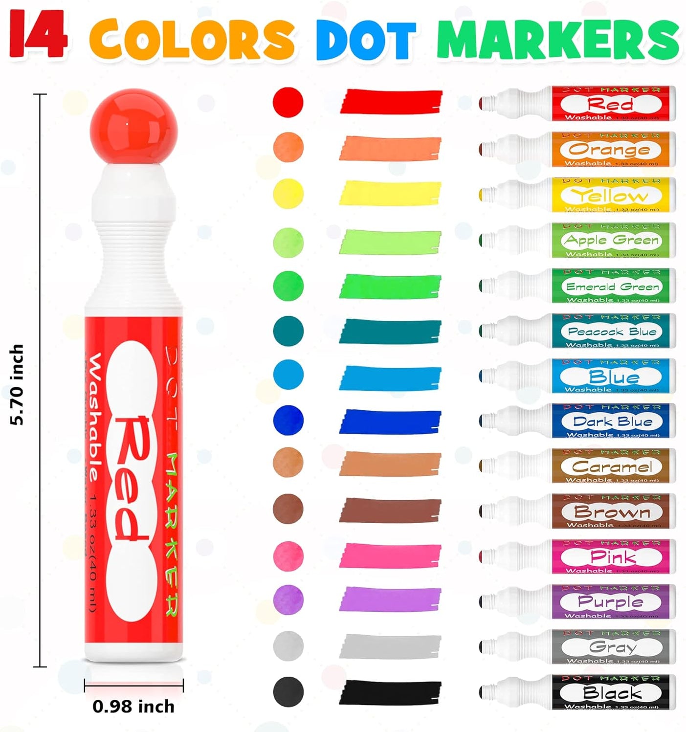 Dot Markers — Shuttle Art