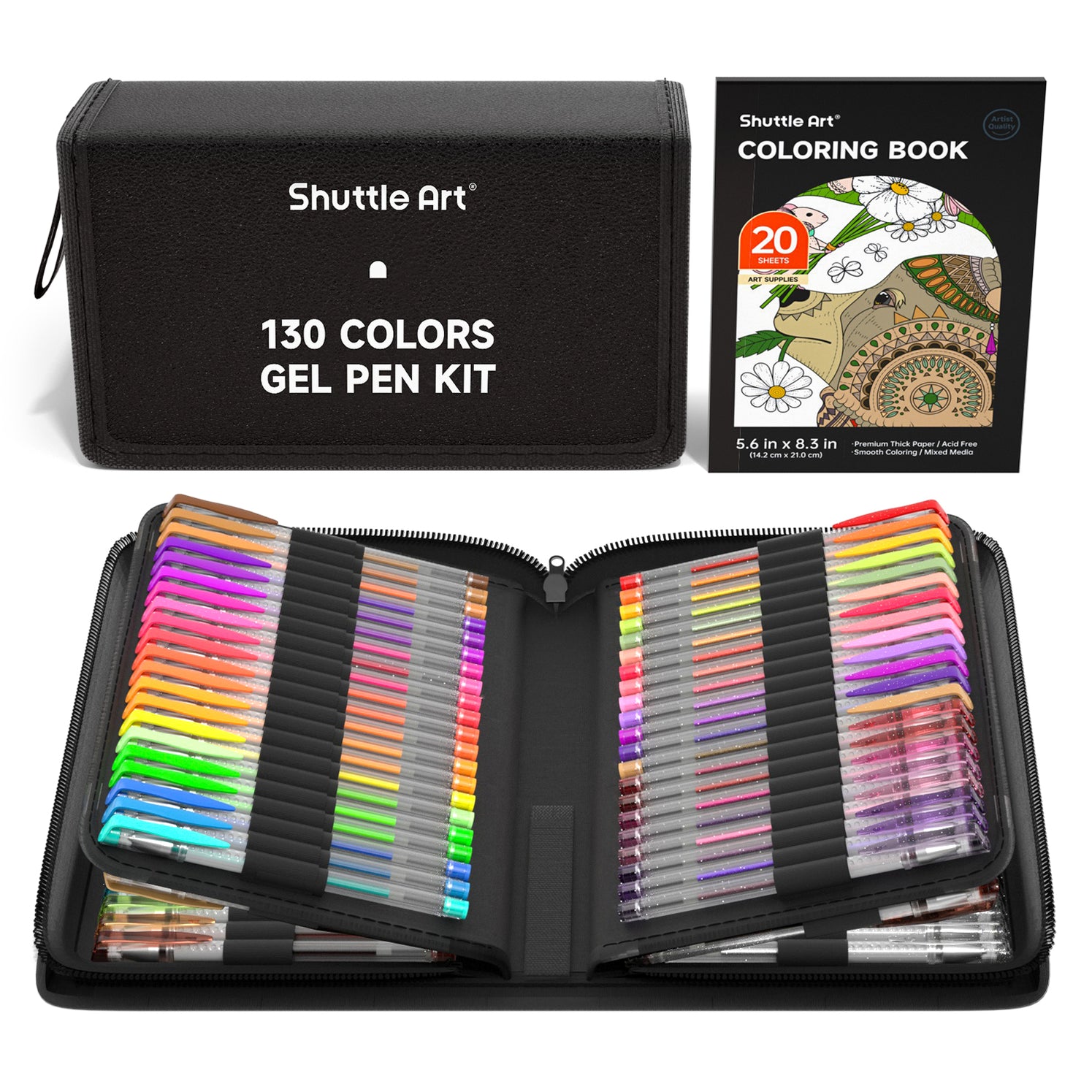 Colored Gel pens — Shuttle Art