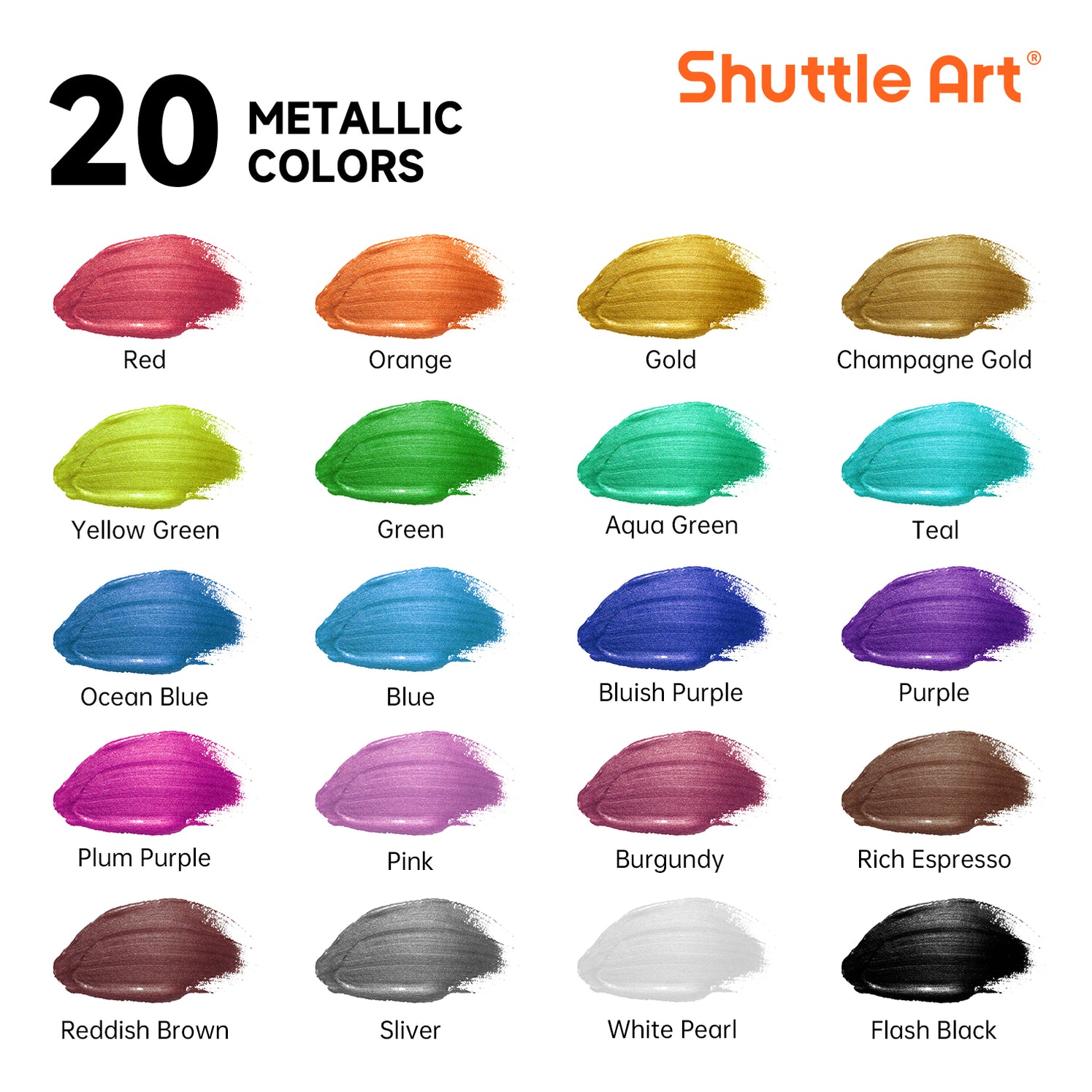 Acrylic Paints — Shuttle Art