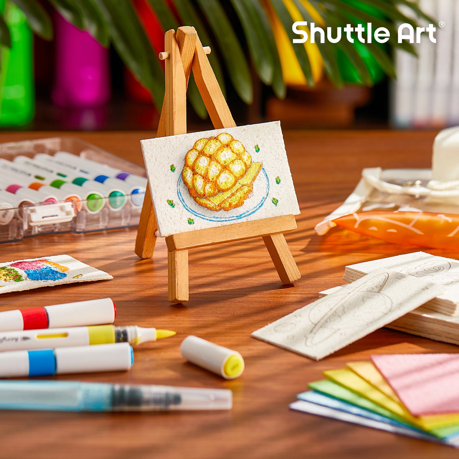 Magic Foam Texture Painting Kit -Set of 44 — Shuttle Art