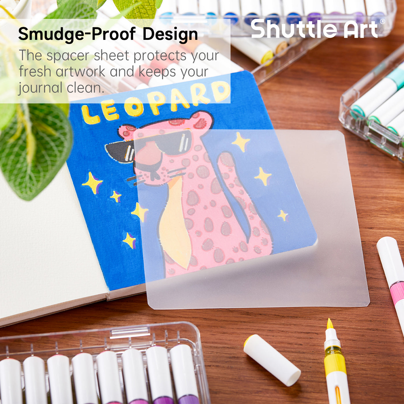 Acrylic Paint Marker Journal - 30 Sheets 5.51x5.51 Watercolor Journal ...