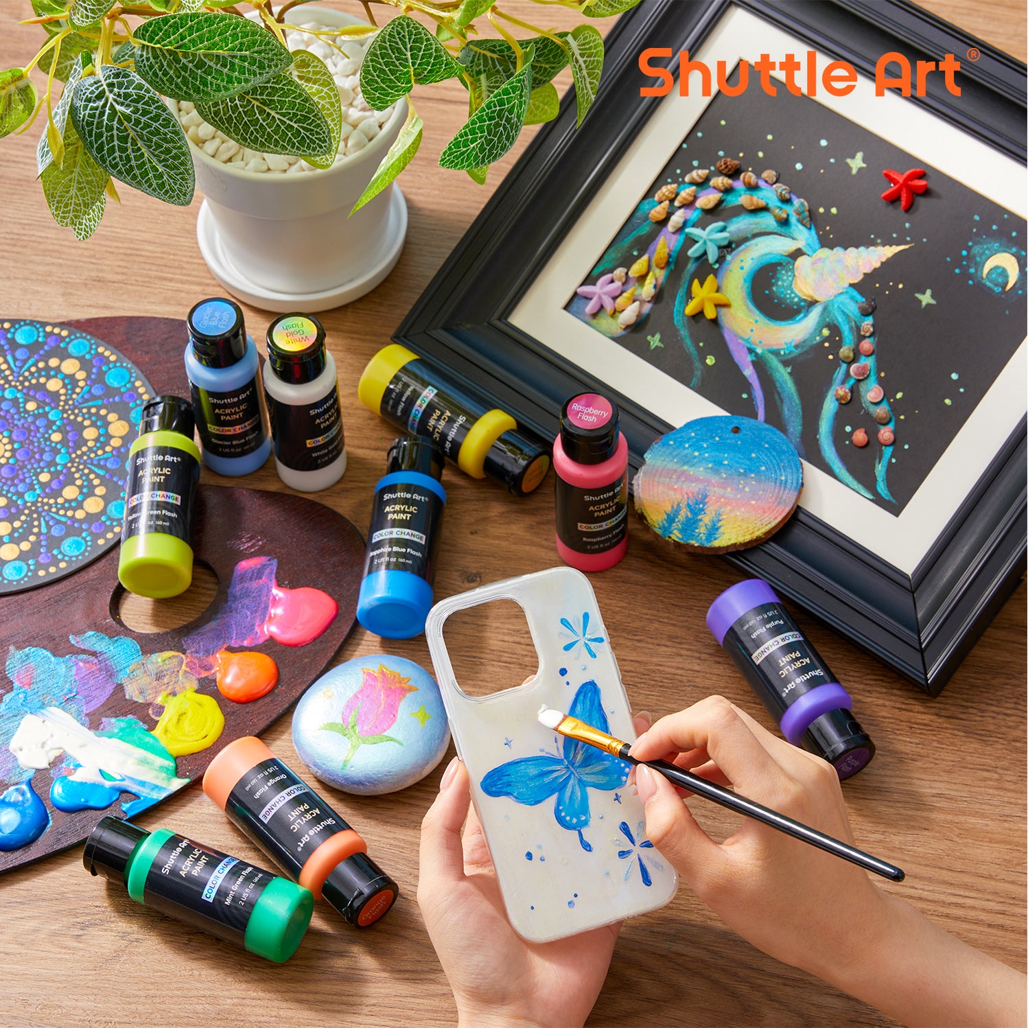 Color Change Acrylic Paint - Set of 16 — Shuttle Art