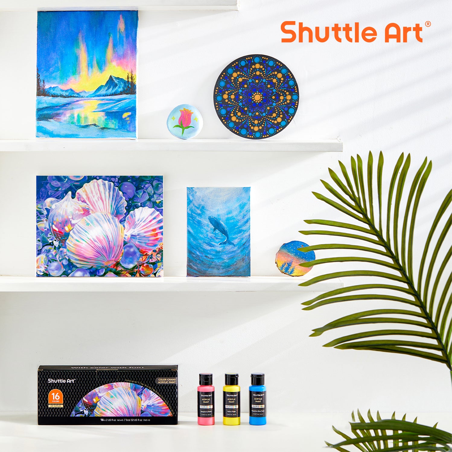 Color Change Acrylic Paint - Set of 16 — Shuttle Art