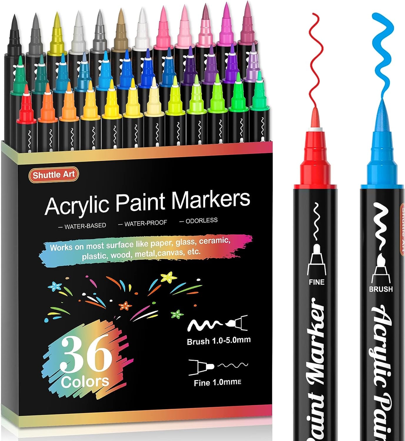 Acrylic Paint Markers — Shuttle Art