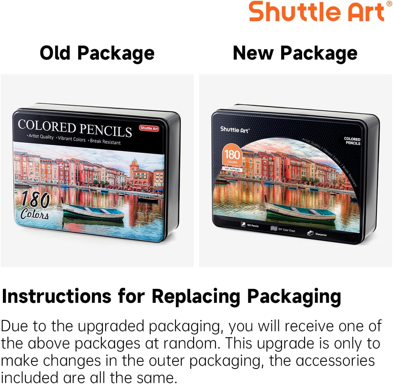 Colored Pencils - Set of 180 — Shuttle Art