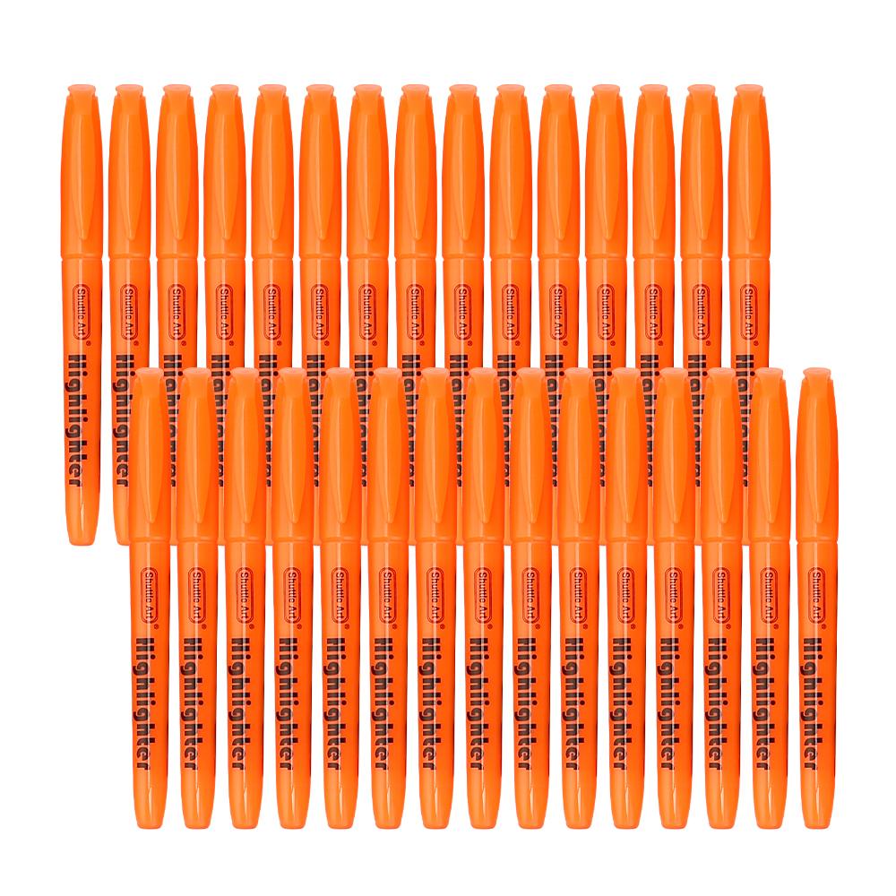 Orange Highlighter Markers - Set of 30 — Shuttle Art