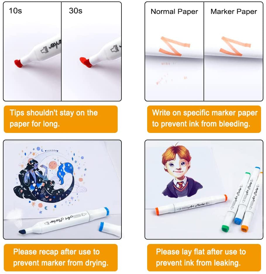 Dual Tip Art Markers - Ser of 280 — Shuttle Art