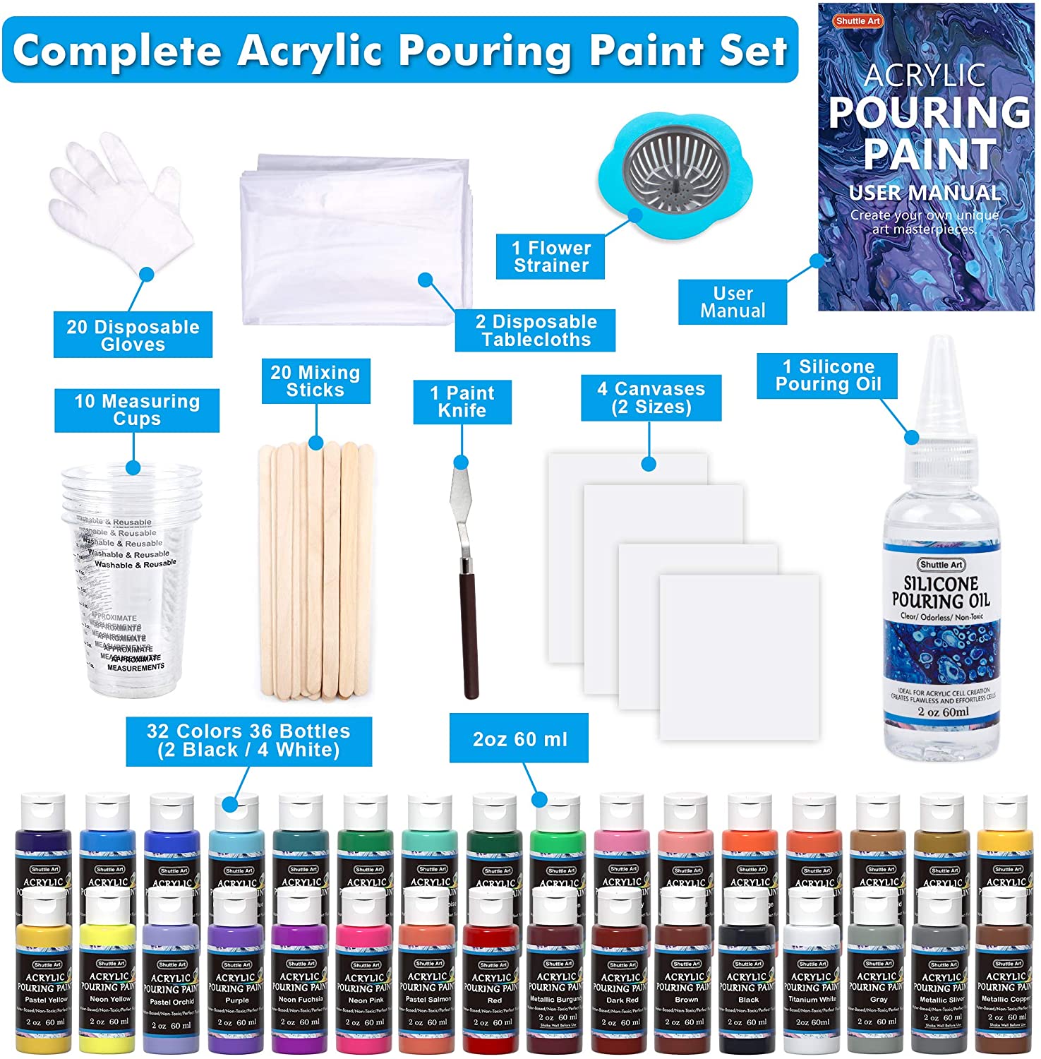 Acrylic Paints — Shuttle Art